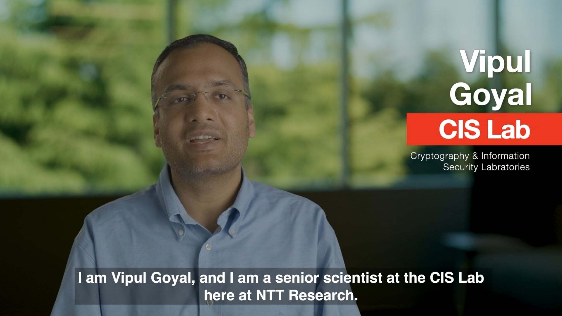 CIS Team - Vipul Goyal NTT Profile and Scientific Papers List - Cryptography & Information ...